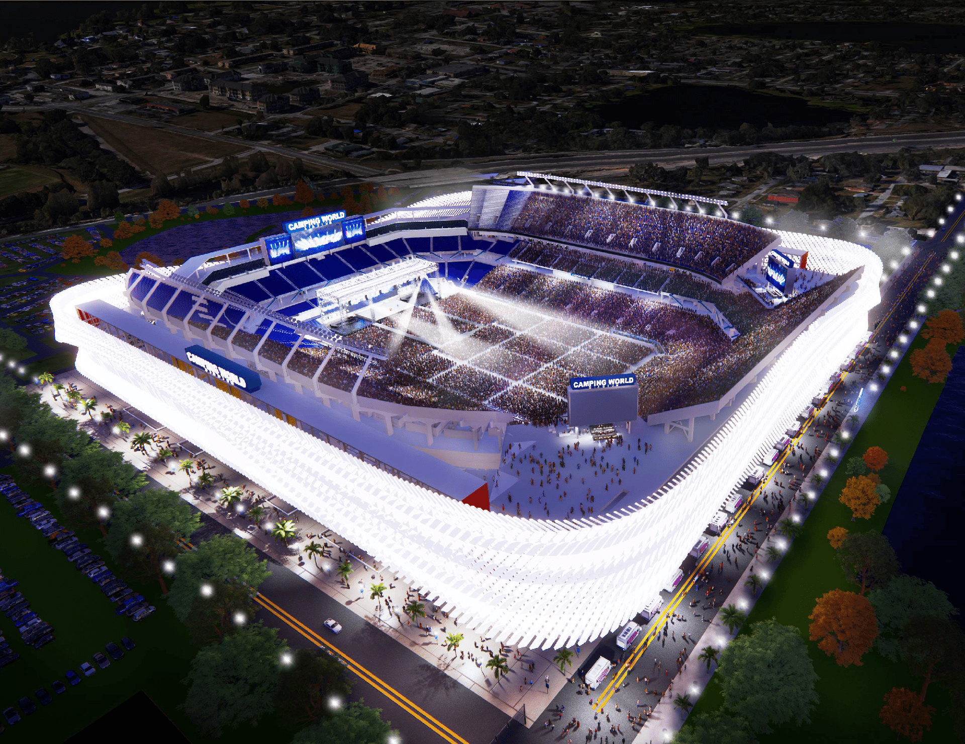 Projeto Do Novo Estadio Do Rams Design: Estadio Santiago Bernabéu