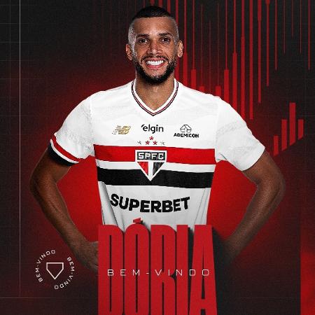 São Paulo anuncia retorno de zagueiro Dória após 11 anos
