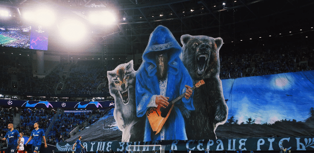 Zenit perdeu o jogo na Champions, mas seu mosaico 3D merece um troféu ...