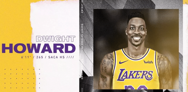 Los Angeles Lakers anuncia retorno de Dwight Howard - 27/08/2019 - UOL ...