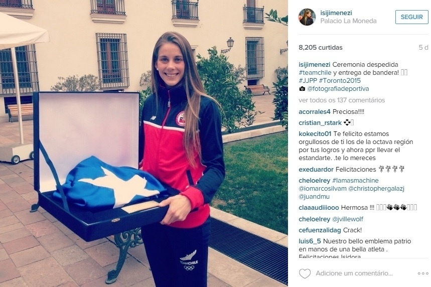 Fotos: Isidora Jiménez, chilena mais veloz da história - 10/07/2015 ...