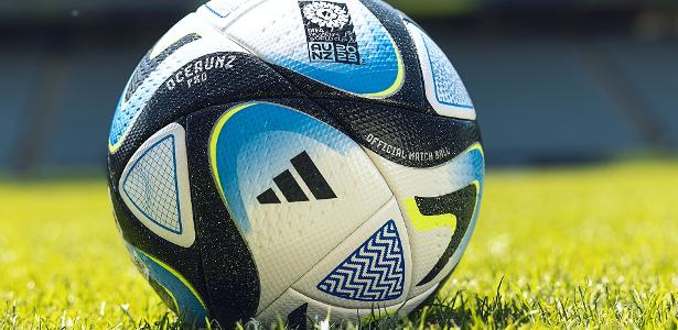 Bola da Copa 2023 tem sensor de movimento e homenageia oceano em cores