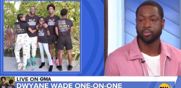 Dwyane Wade diz que filha Zaya sabia que era transgênero desde os 3 anos