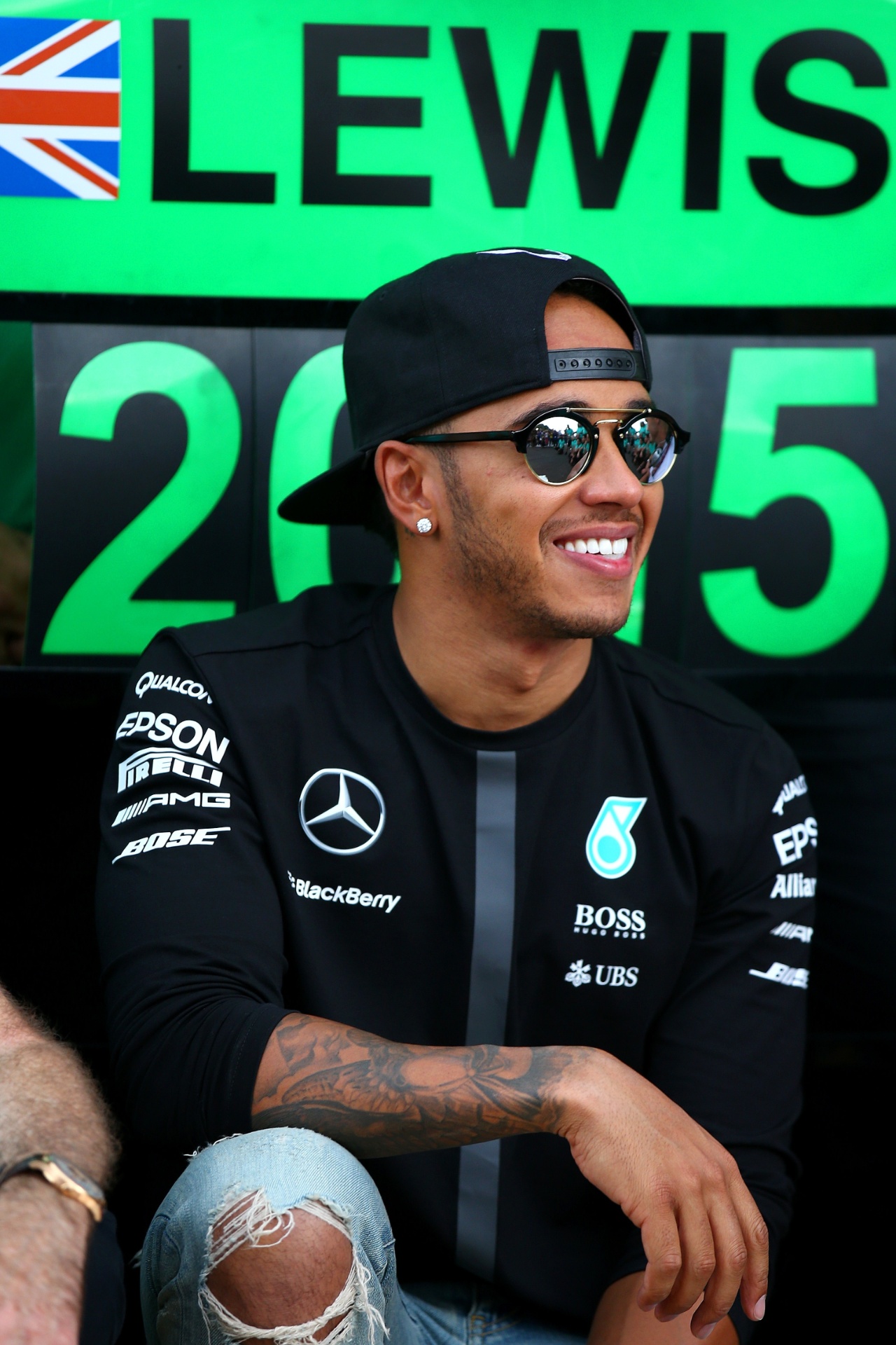 Fotos: O visual ostentação de Lewis Hamilton - 10/09/2015 - UOL Esporte