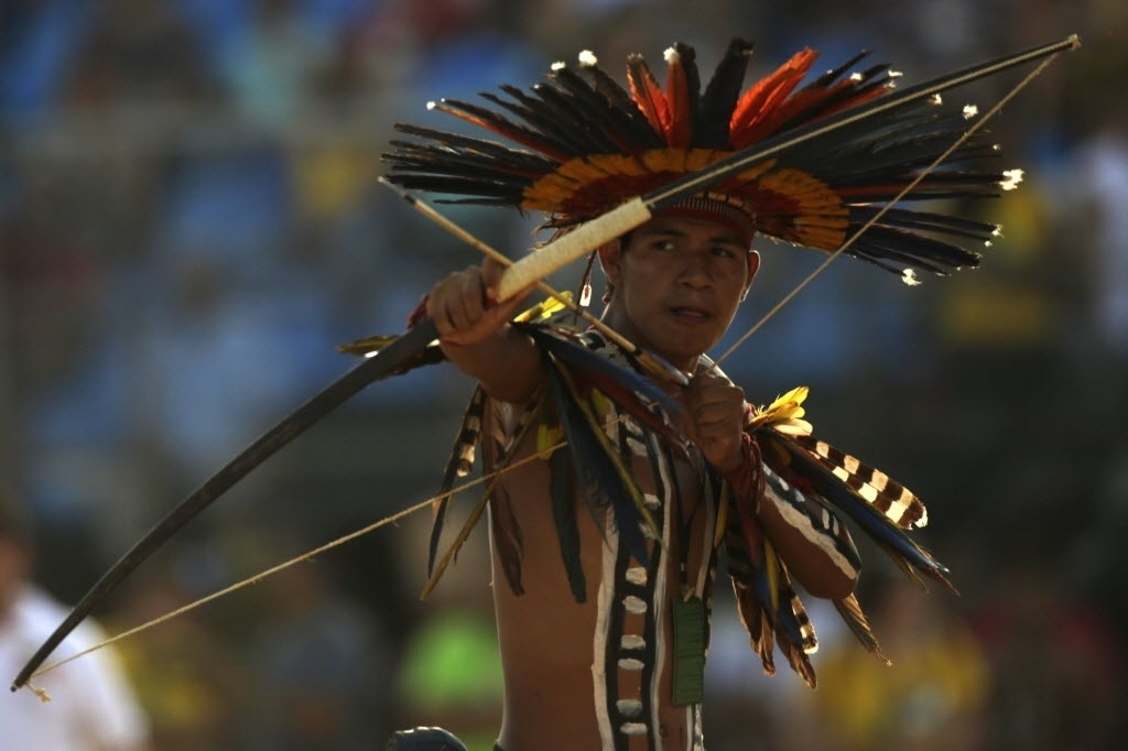Fotos: Indígenas disputam esportes nativos nos Jogos Mundiais dos Povos ...