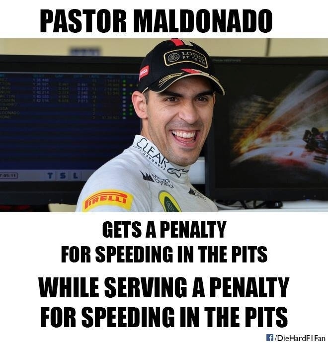 As batidas - e os memes - de Pastor Maldonado - Notícias - BOL