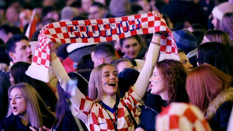 Copa do Mundo: veja como foi a festa em Zagreb após vitória da Croácia