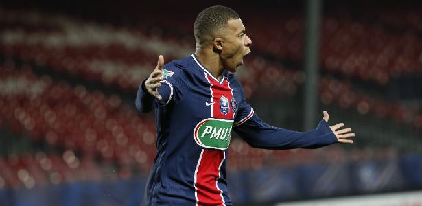 Mbappé brilha, PSG vence e se garante nas oitavas da Copa da França