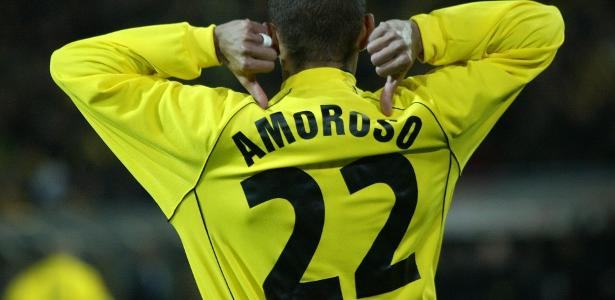 Amoroso: em 2002, 'só perdia para Ronaldo, Ronaldinho e Rivaldo'