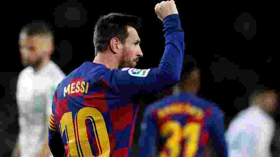 Messi está jogando com desconforto na perna esquerda - 04/02/2020 - UOL ...