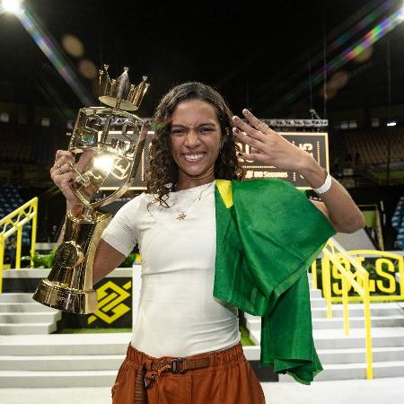 Rayssa Leal conquista tetracampeonato da Skate Street League