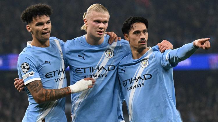 Manchester City goleia o Borussia Dortmund pela Liga dos Campeões