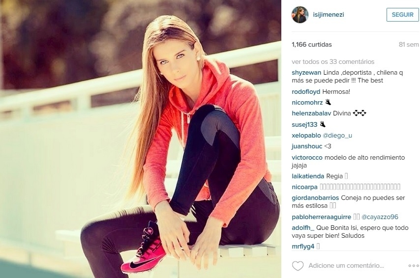 Fotos: Isidora Jiménez, chilena mais veloz da história - 10/07/2015 ...