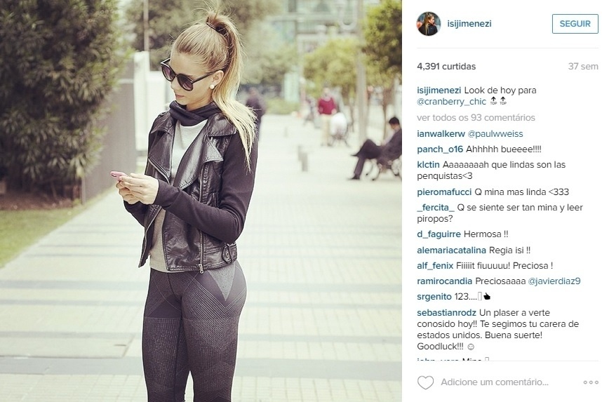 Fotos: Isidora Jiménez, chilena mais veloz da história - 10/07/2015 ...