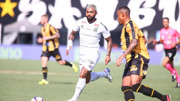 Gabigol marca e Santos busca virada contra Novorizontino no Paulista