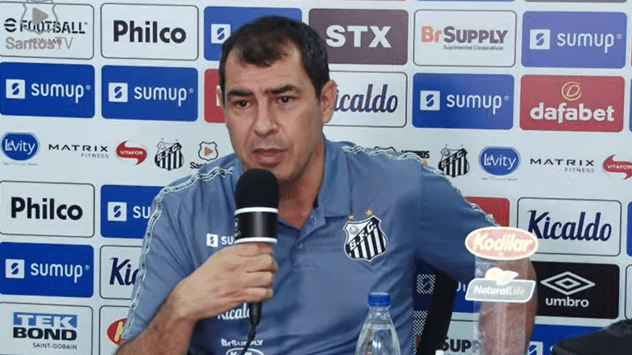Carille rechaça rótulo de defensivo e avalia elenco do Santos: "Bem ...