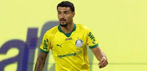 Jefte celebra estria, 1ª assistência e projeta Palmeiras x River