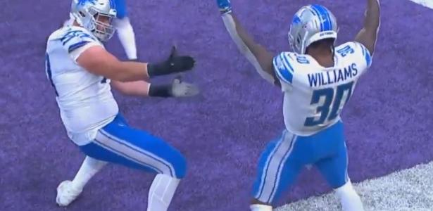 NFL: Detroit Lions é punido por dança de jogador em comemoração