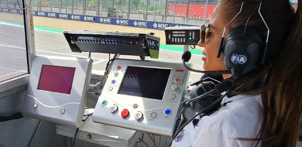 F1: Ela é responsável pelas largadas e quer testar reflexo dos pilotos