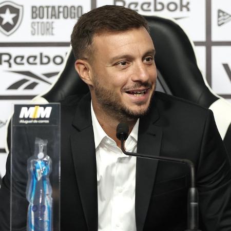 Botafogo: Martín Anselmi é apresentado e promete time 'buscando o gol'