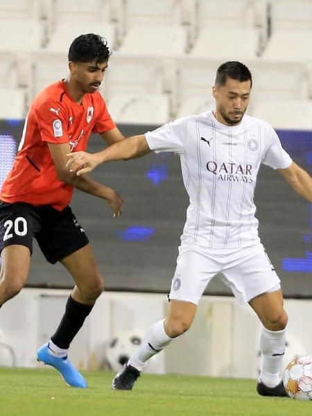 Rodrigo Tabata: ex-Santos ainda joga no Qatar aos 41 anos