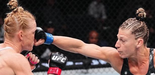 UFC 300: Kayla Harrison brilha em estreia e vence ex-campeã dos galos
