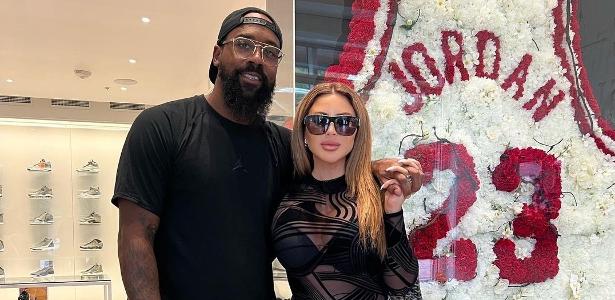 Filho de Jordan oficializa namoro com ex-esposa de Scottie Pippen