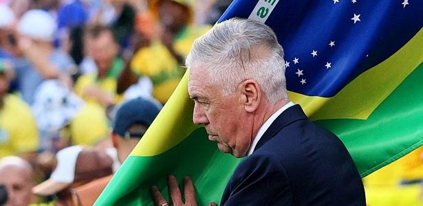 Ancelotti, após empate do Brasil: 'Copa não se ganha no primeiro jogo'