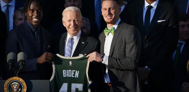 NBA: Bucks visitam Casa Branca e encerram boicote da era Trump