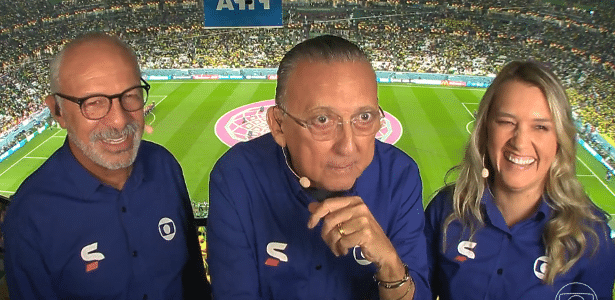 Brasil x Croácia: Galvão Bueno faz 'Dança do Pombo' na Copa