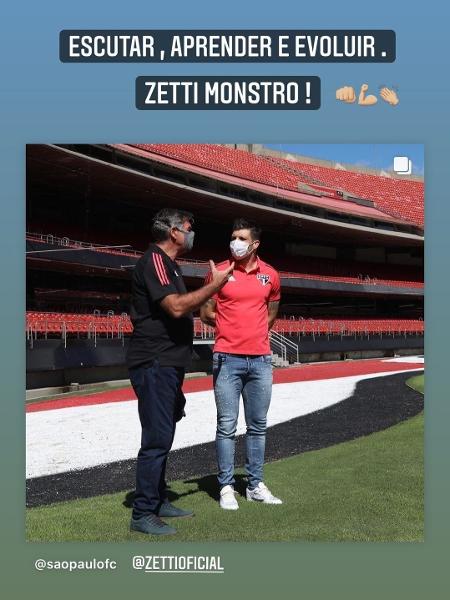 São Paulo: Volpi aprova retorno de Zetti ao Morumbi