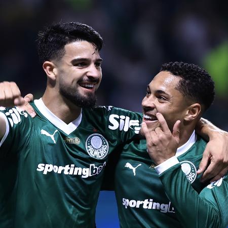 Palmeiras tem melhor ataque do Brasileirão com dupla Flaco-Roque
