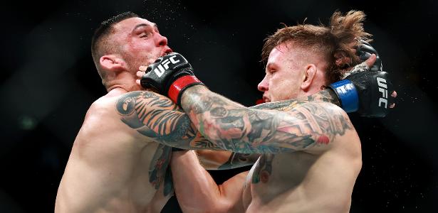 UFC 312: Rodolfo Trator e Jimmy Crute empatam batalha sangrenta