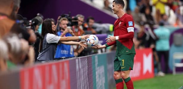 Gandula brasileira revela diálogo com CR7 na Copa: 'Momento especial'