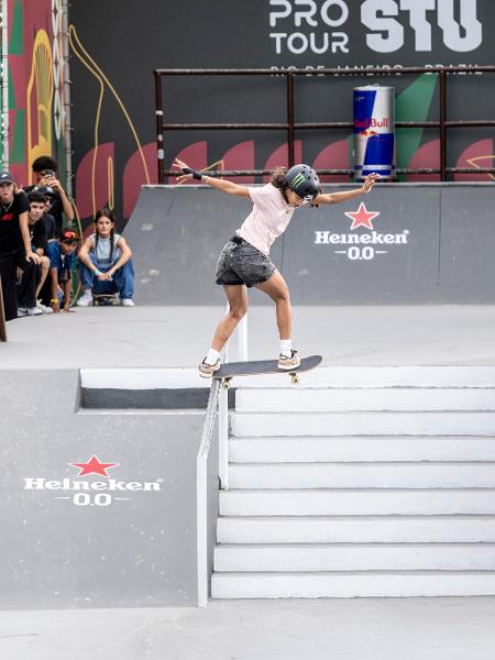 Rayssa Leal resolve na 1ª volta e é pentacampeã do STU Rio