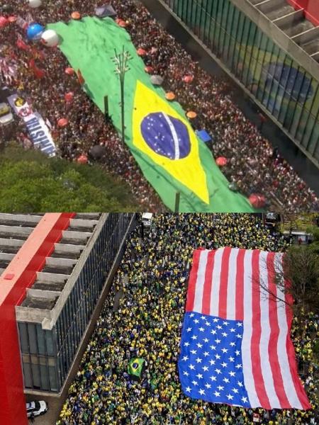 Bandeira do Brasil volta a ser dos brasileiros que defendem o país