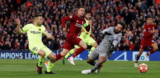 Alisson para Barcelona mais uma vez e repete virada épica na Champions ...