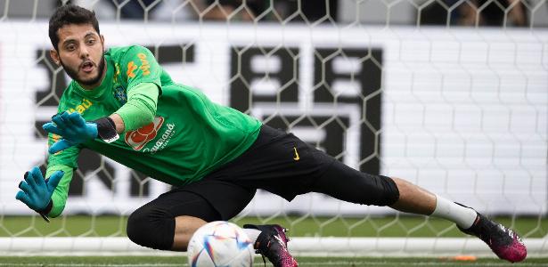Matheus Vidotto: goleiro pediu ingresso e acabou treinando na seleção
