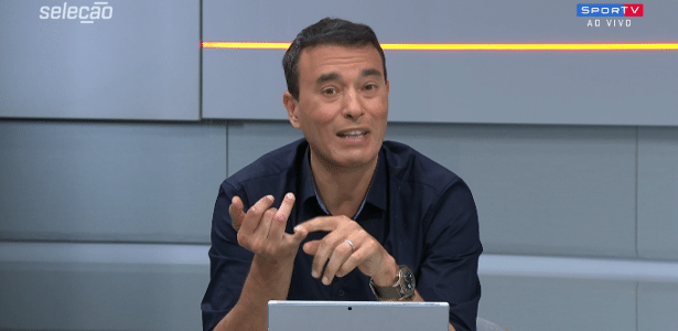 André Rizek comenta noticiário e revela bronca: 'preciso trocar fralda ...