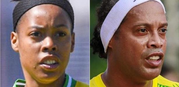 Filha de Ronaldinho? Jovem atacante lembra o astro e jogou no 'Vasco'