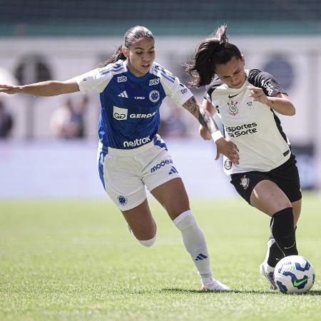Cruzeiro x Corinthians empatam 1ª final do Brasileirão Feminino