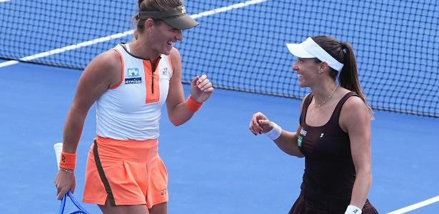 US Open: Luisa Stefani e húngara Timea Babos vencem e vão às oitavas