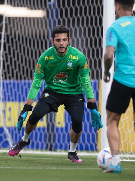 Matheus Vidotto: goleiro pediu ingresso e acabou treinando na seleção
