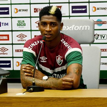 Flu: Yony González é apresentado e aposta em Diniz para se recuperar