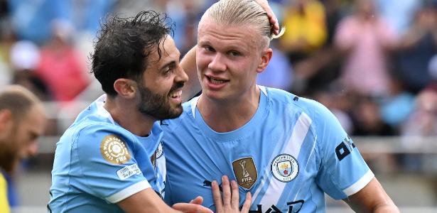 Transmissão ao vivo de Manchester City x Manchester United pelo Inglês ...