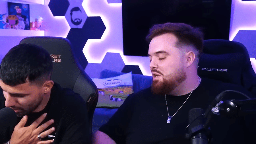 Aguero passa mal em live e assusta: "acho que sofri uma..."