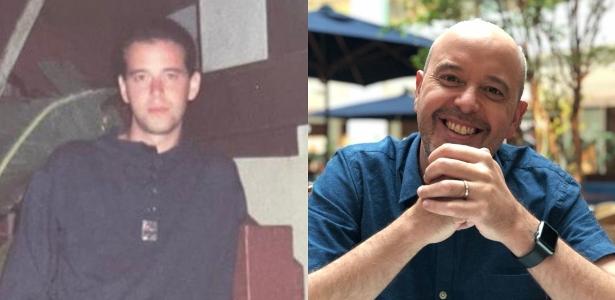 Alex Escobar mostra foto de quando tinha cabelo e comemora careca