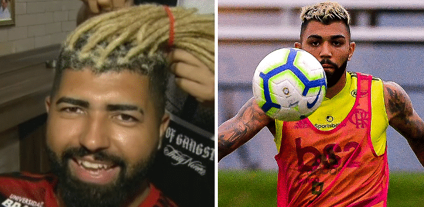 Gabigol muda visual um dia após sósia adotar dreads e web não perdoa ...