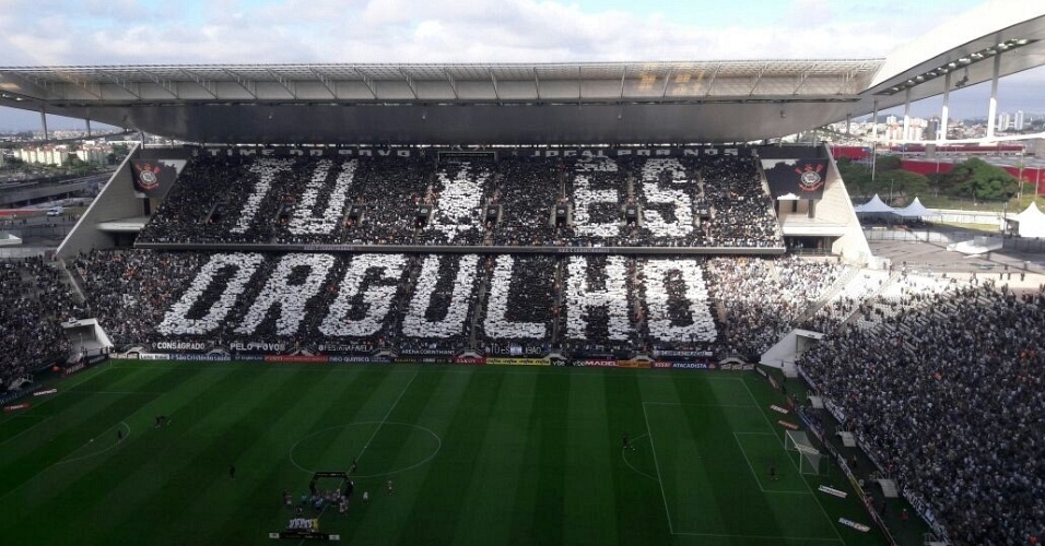 Corinthians fará novo mosaico e mira recorde em primeira final na Arena ...