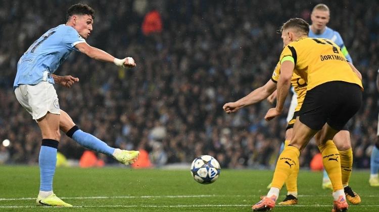 Manchester City goleia o Borussia Dortmund pela Liga dos Campeões